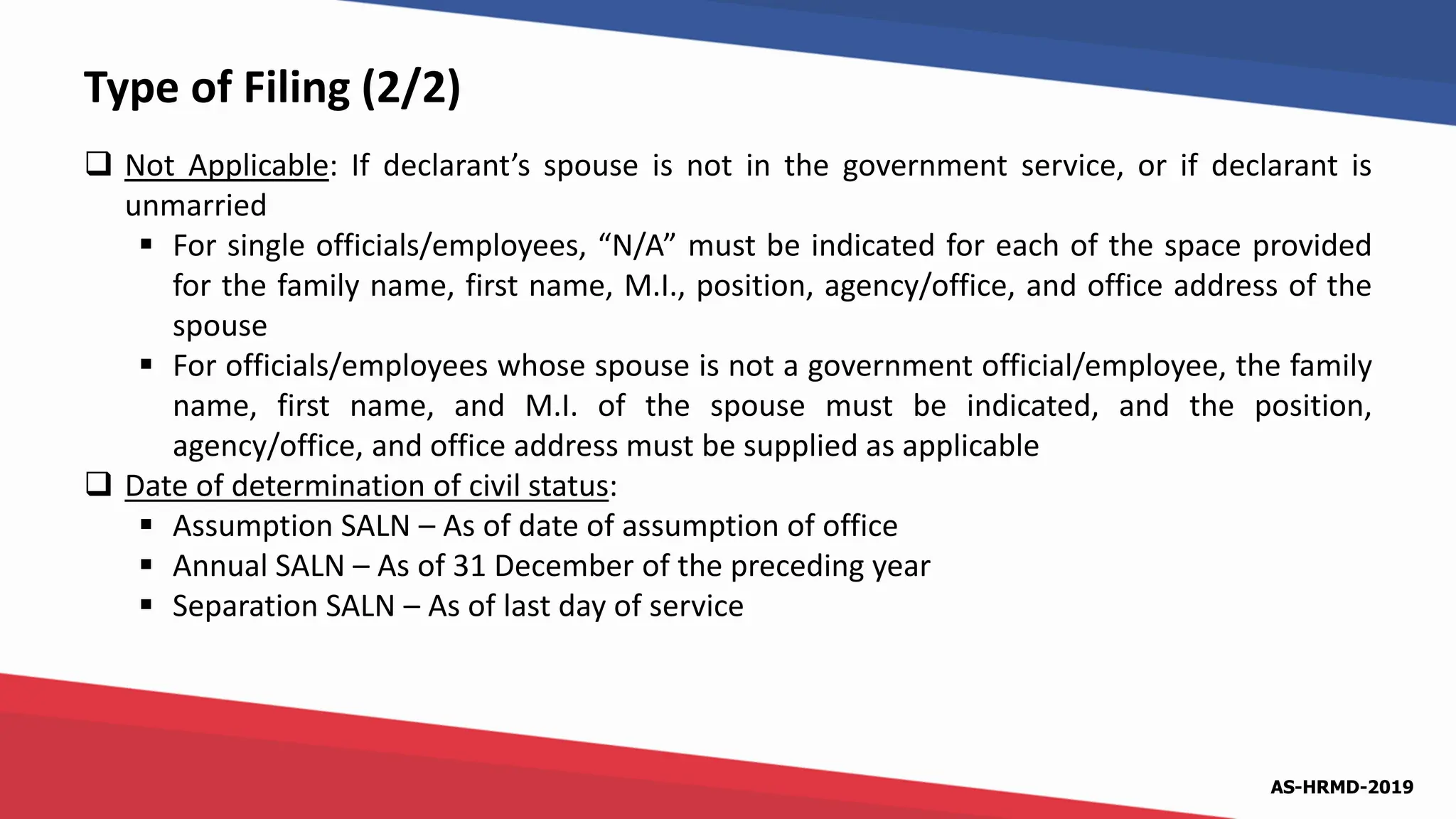 GUIDE TO Statement of Assets, Liabilities and Net Worth (SALN) | PDF