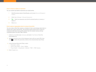 Guide to screener | PDF