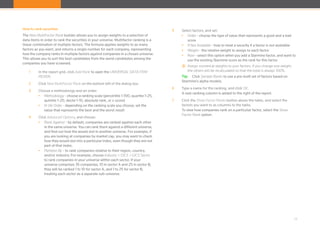 Guide to screener | PDF