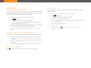 Guide to screener | PDF