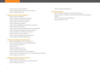 Guide to screener | PDF