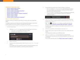 Guide to screener | PDF