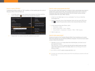 Guide to screener | PDF