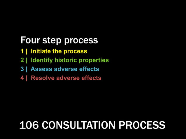 Guide to section 106 review | PPTX