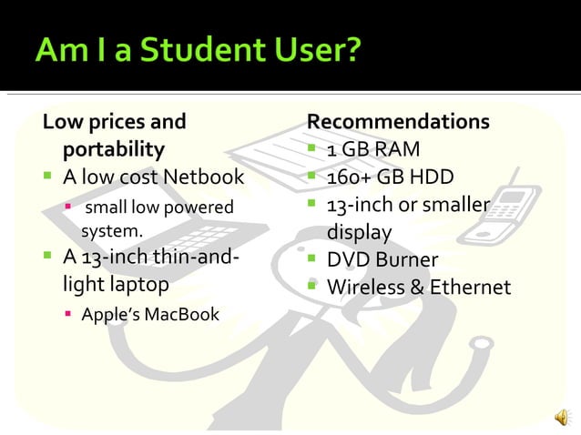 Guide To Selecting A Laptop | PPT | Laptops | Computing