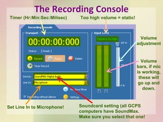 (Version 1.0 - 2009) Guide to Simple Podcasting | PPT | Digital Audio | Computer Software and ...