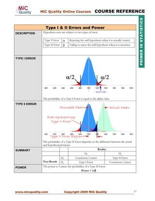 Six sigma statistics | PDF