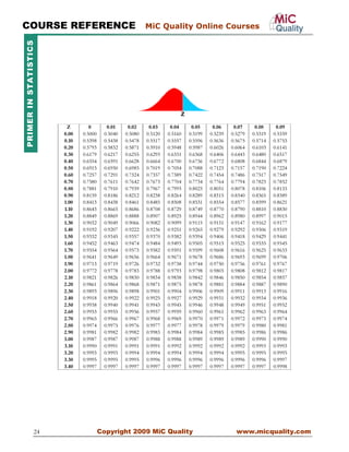 Six sigma statistics | PDF
