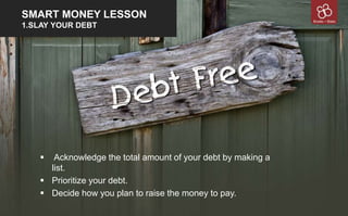 Guide to smart money decisions | PPTX