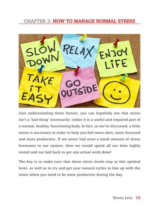 Guide To Stress management and prevention | PDF | Brain and Nervous ...