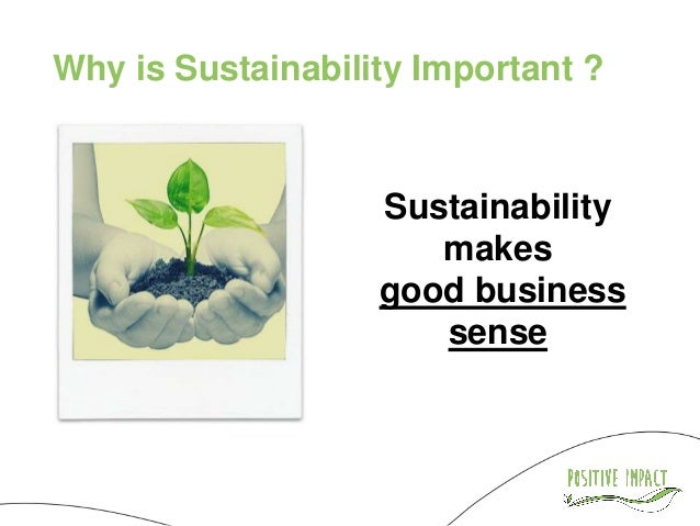 Introduction to sustainability