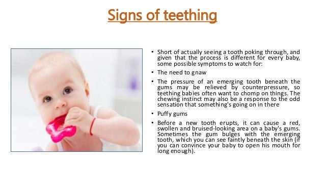 Guide to teething symptoms and remedies