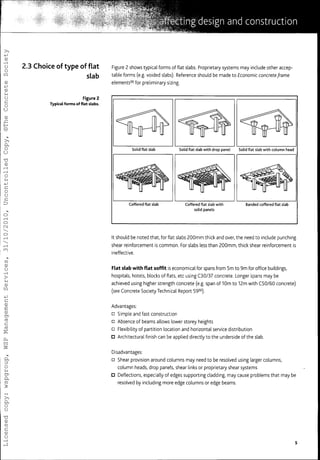 Guide to the design and construction of reinforced concrete flat slabs ...