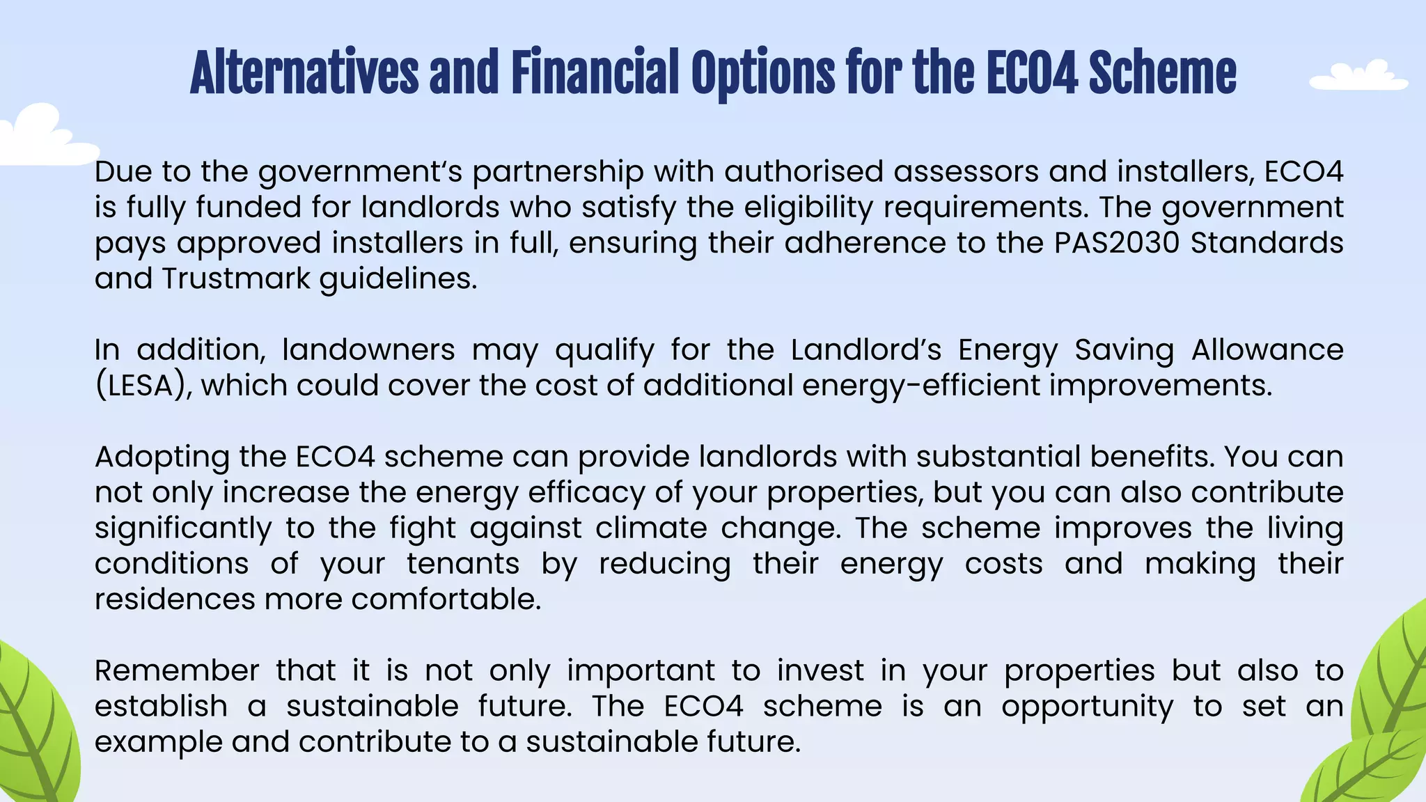 Guide to the ECO4 Scheme for Landlords | PDF