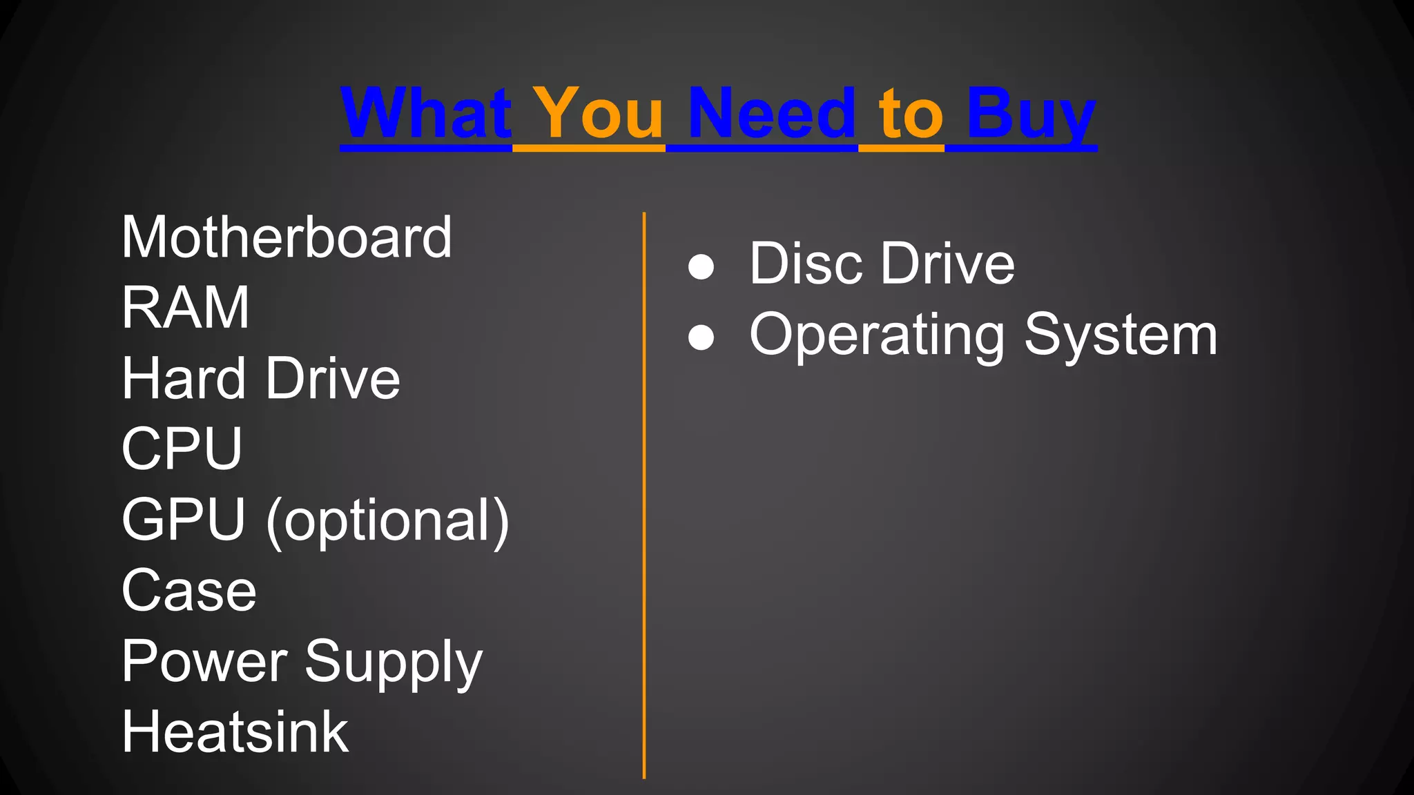 Guide to the insides of a desktop pc