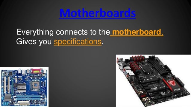 Guide to the insides of a desktop pc