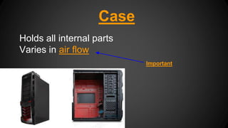 Guide to the insides of a desktop pc | PPT