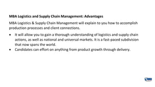 Guide to the Scope of MBA in Supply Chain Management.pptx