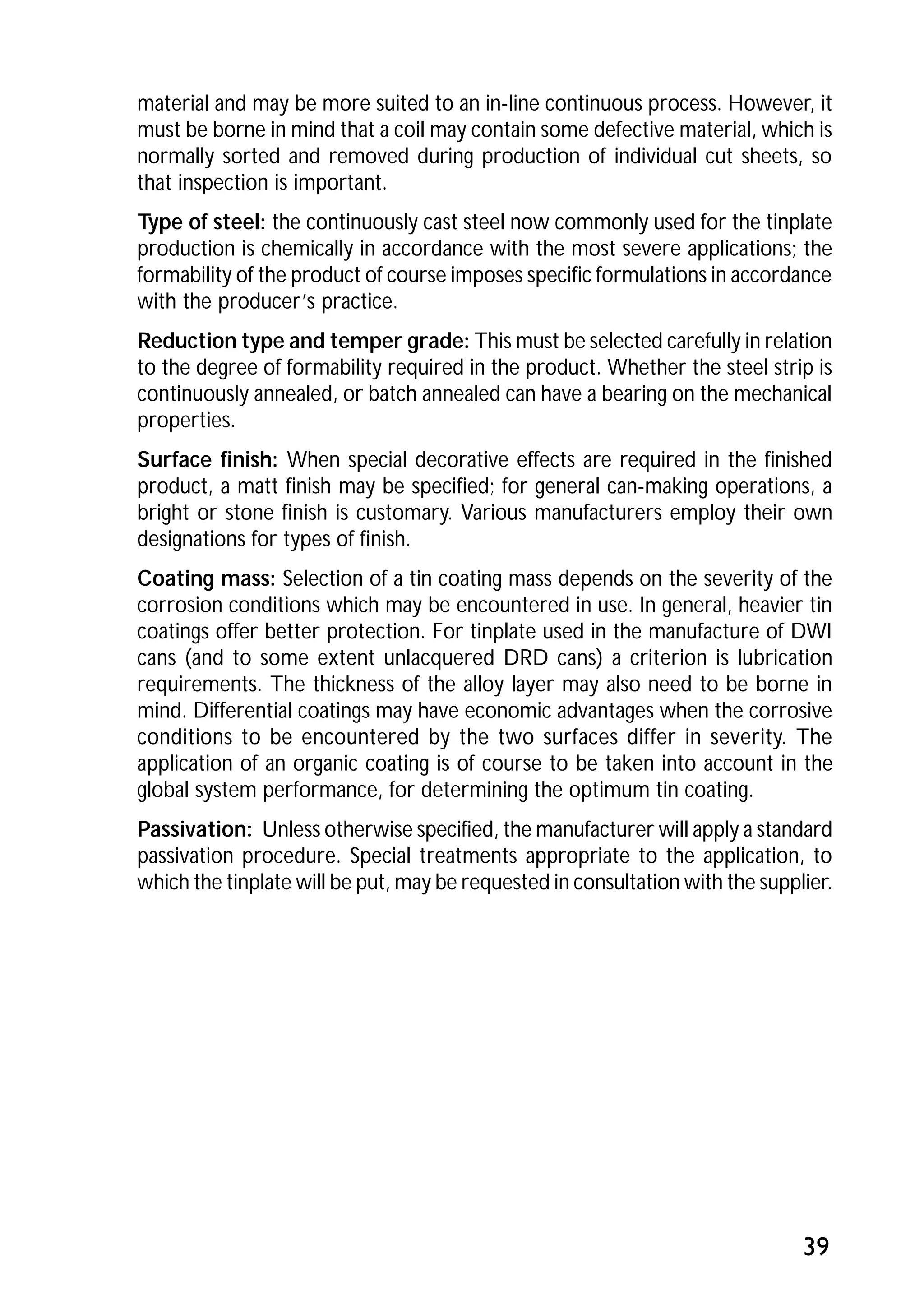 Guide to tinplate | PDF