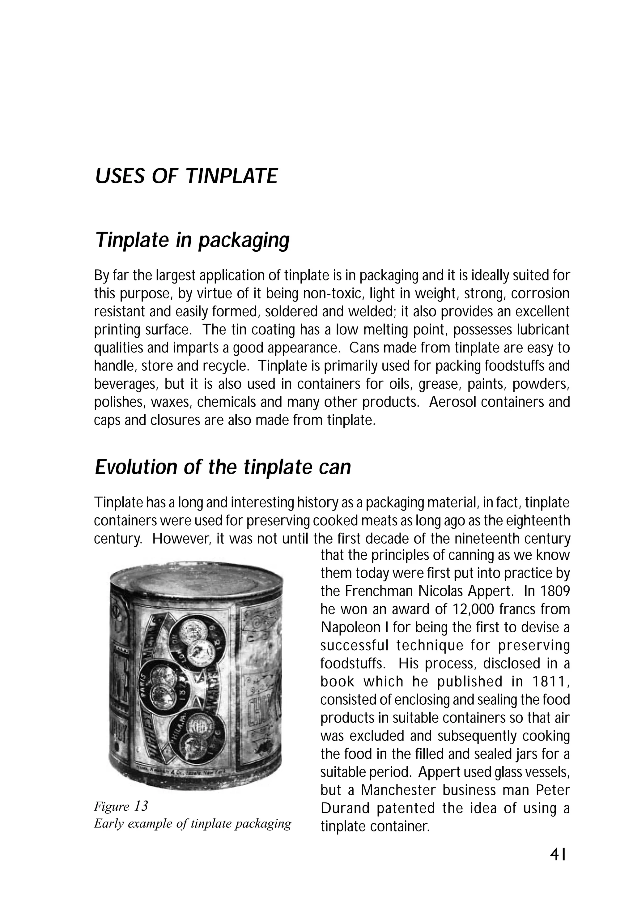 Guide to tinplate | PDF