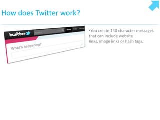 Guide to Twitter | PPTX | Social Networking | Internet