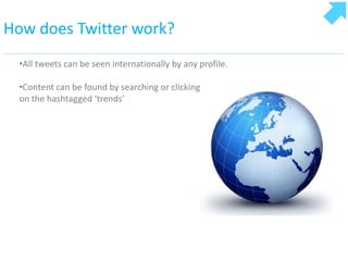 Guide to Twitter | PPTX | Social Networking | Internet