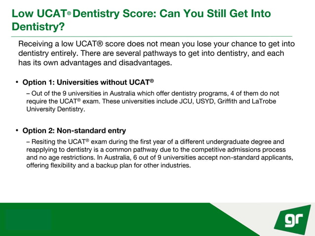Ucat Dentistry Guide To Ucat For Dentistry Pptx