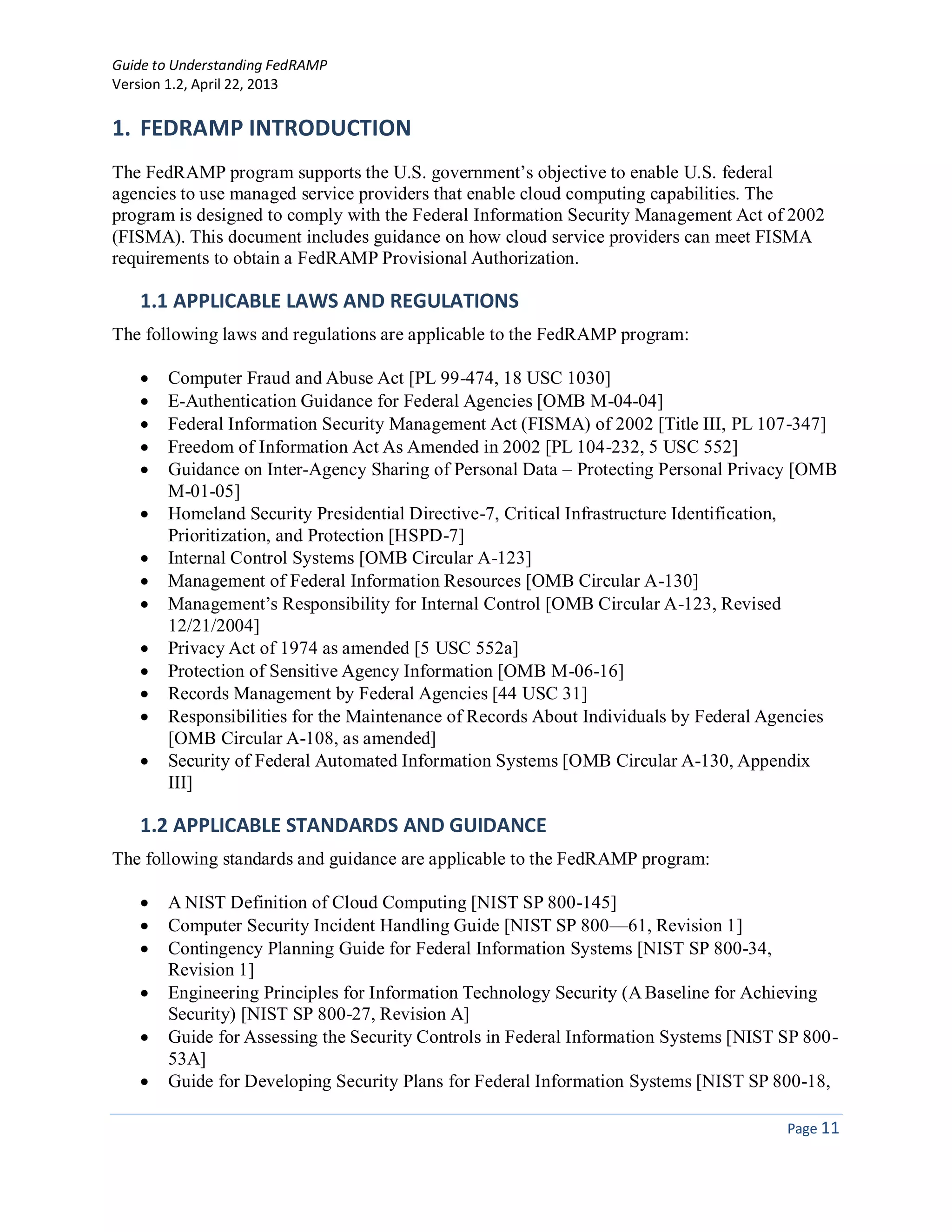 Guide to understanding_fed_ramp_042213 | PDF