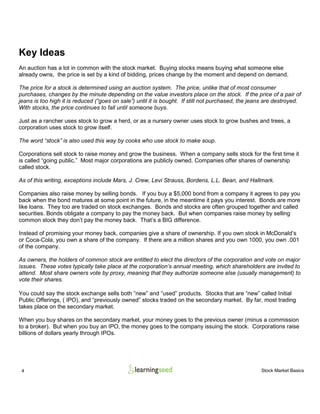 Guide To Understanding The Stock Market | PDF