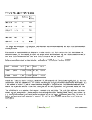 Guide To Understanding The Stock Market | PDF