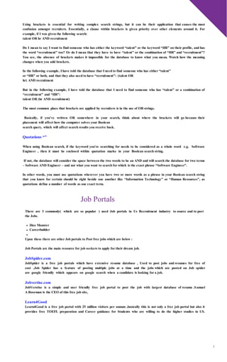 Guide to us recruitment debasis sahoo | PDF