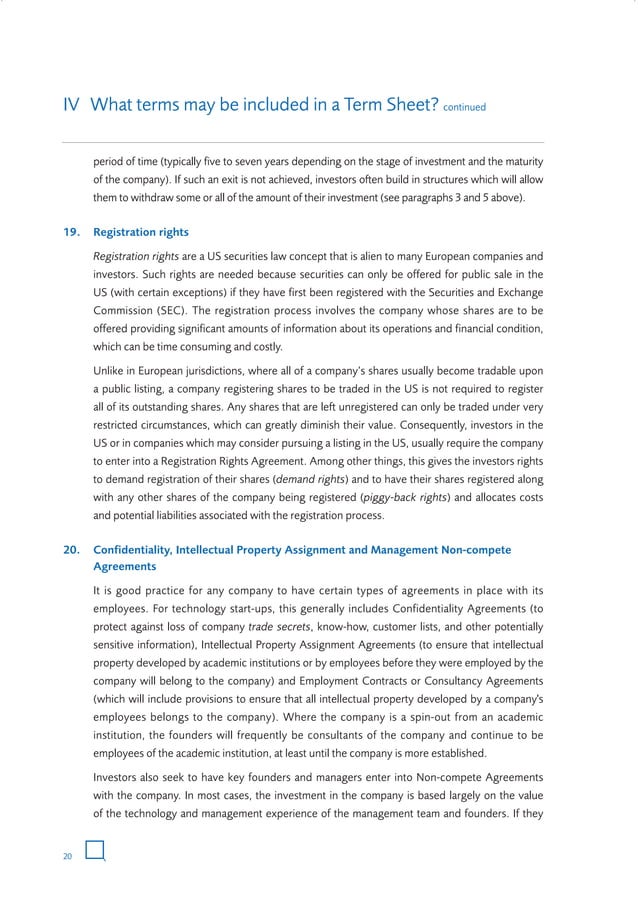 Guide to VC Term Sheet | PPT