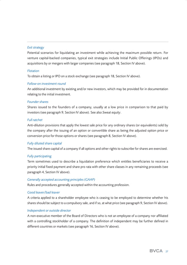 Guide to VC Term Sheet | PPT