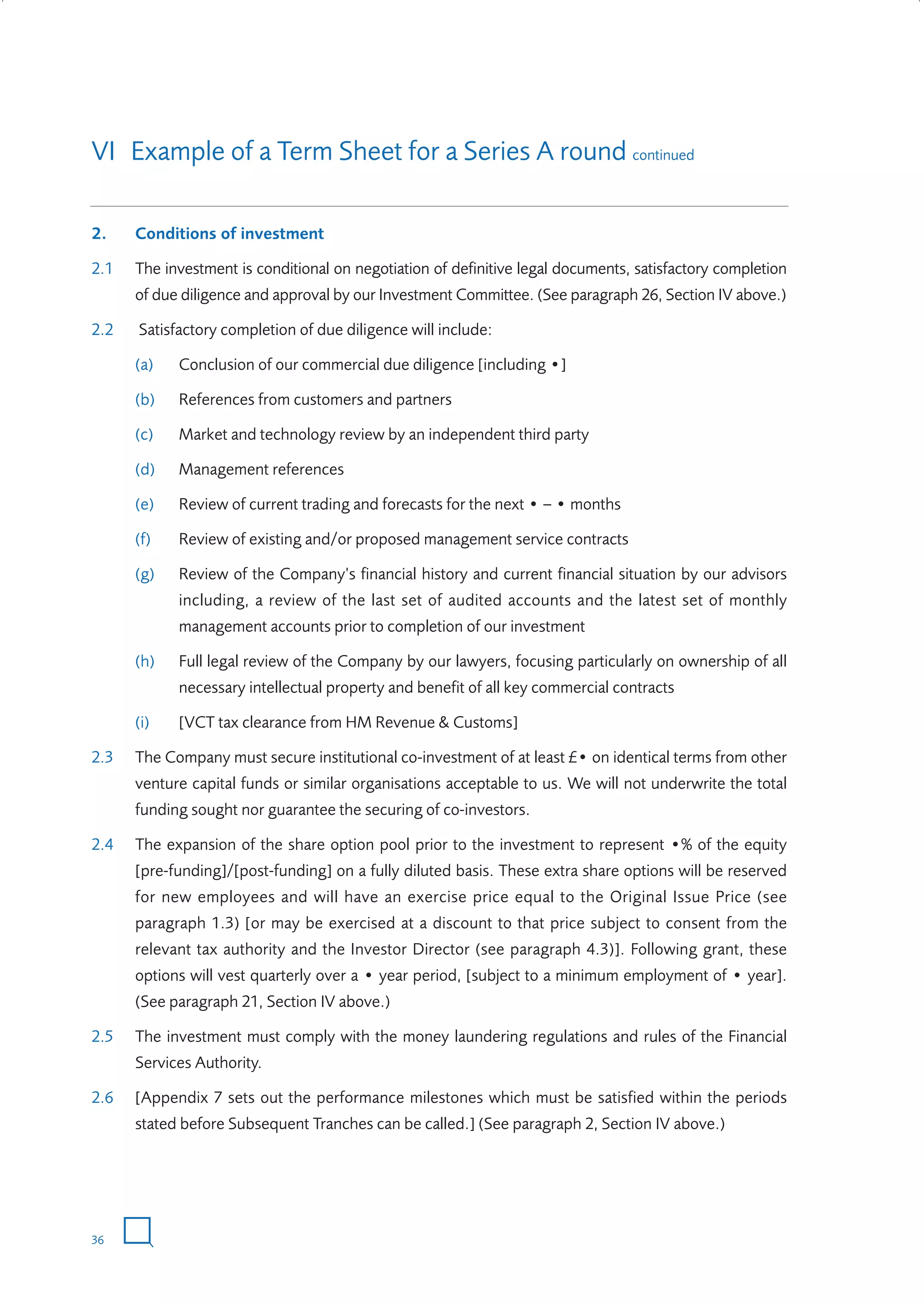 Guide to vc_termsheets | PDF