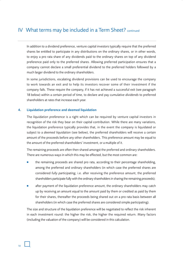 Guide to vc_termsheets | PDF