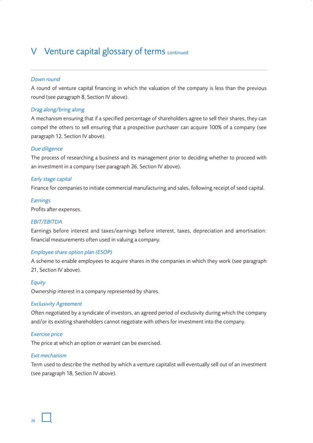 Guide to vc_termsheets | PDF