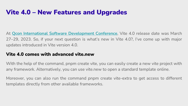 Guide to Vite JS – Modern Fron-End Development Tool | PPTX