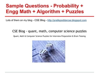 Guide to wall street quant jobs for IITians | PPT