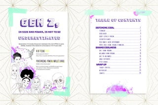 Guide to what teens think cool | PDF