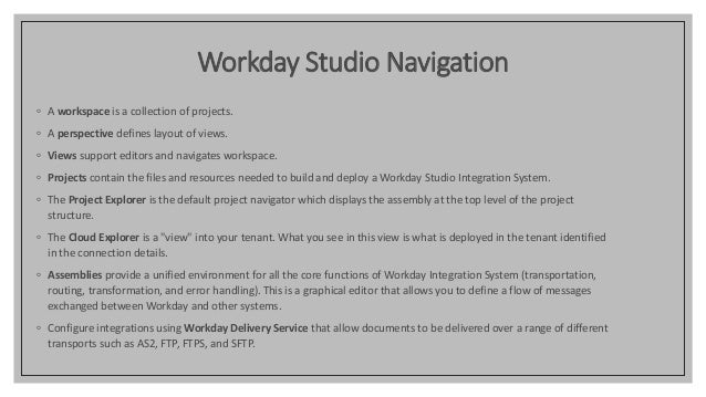 Guide to Workday Studio Training for Beginners | PPTX