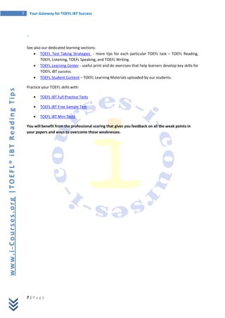 Guide To Writing A Toefl Essay Independent Task | PDF | College ...