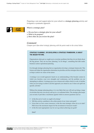 Learning Guide: Unit 8 - Developing a school-based care and support ...