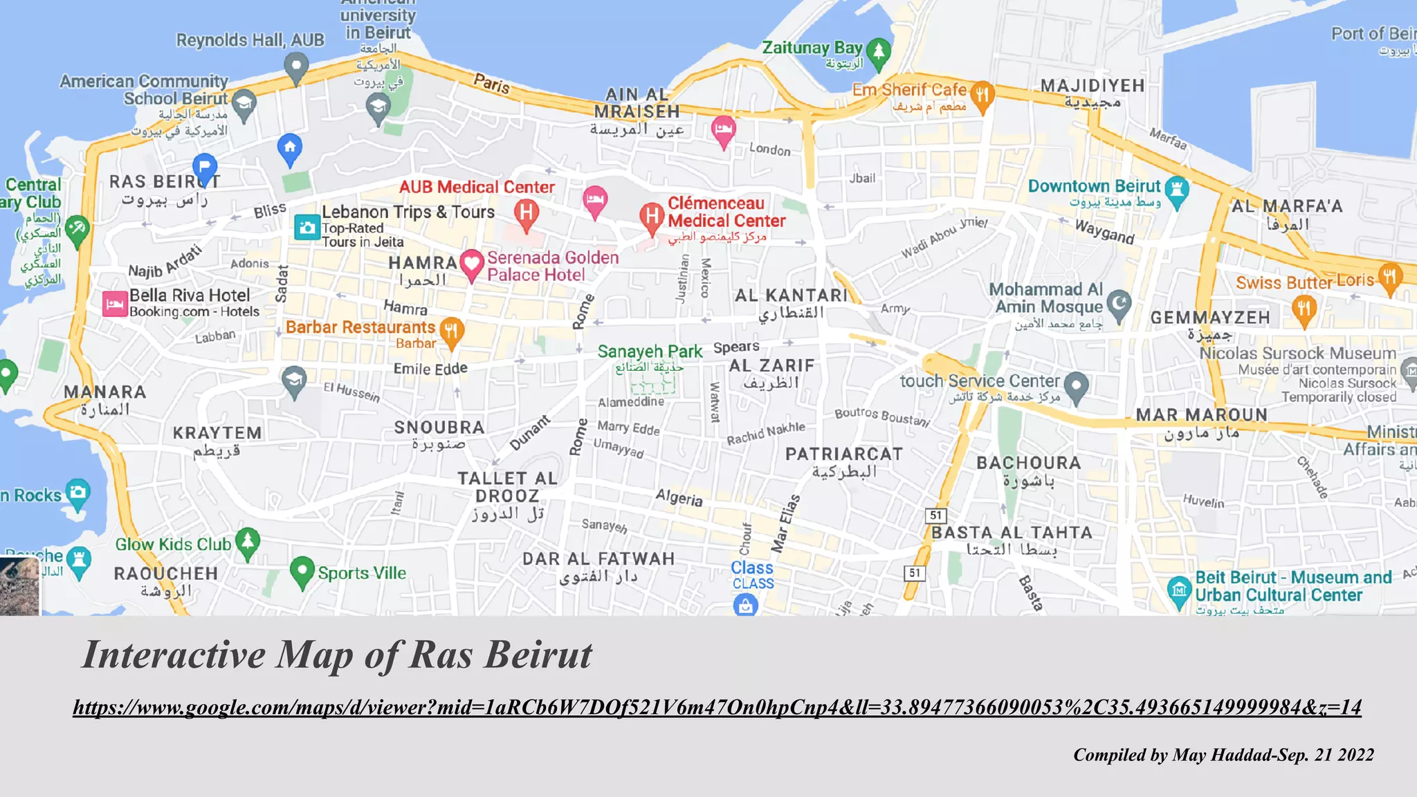 Guide: Welcome to Ras Beirut | PPT