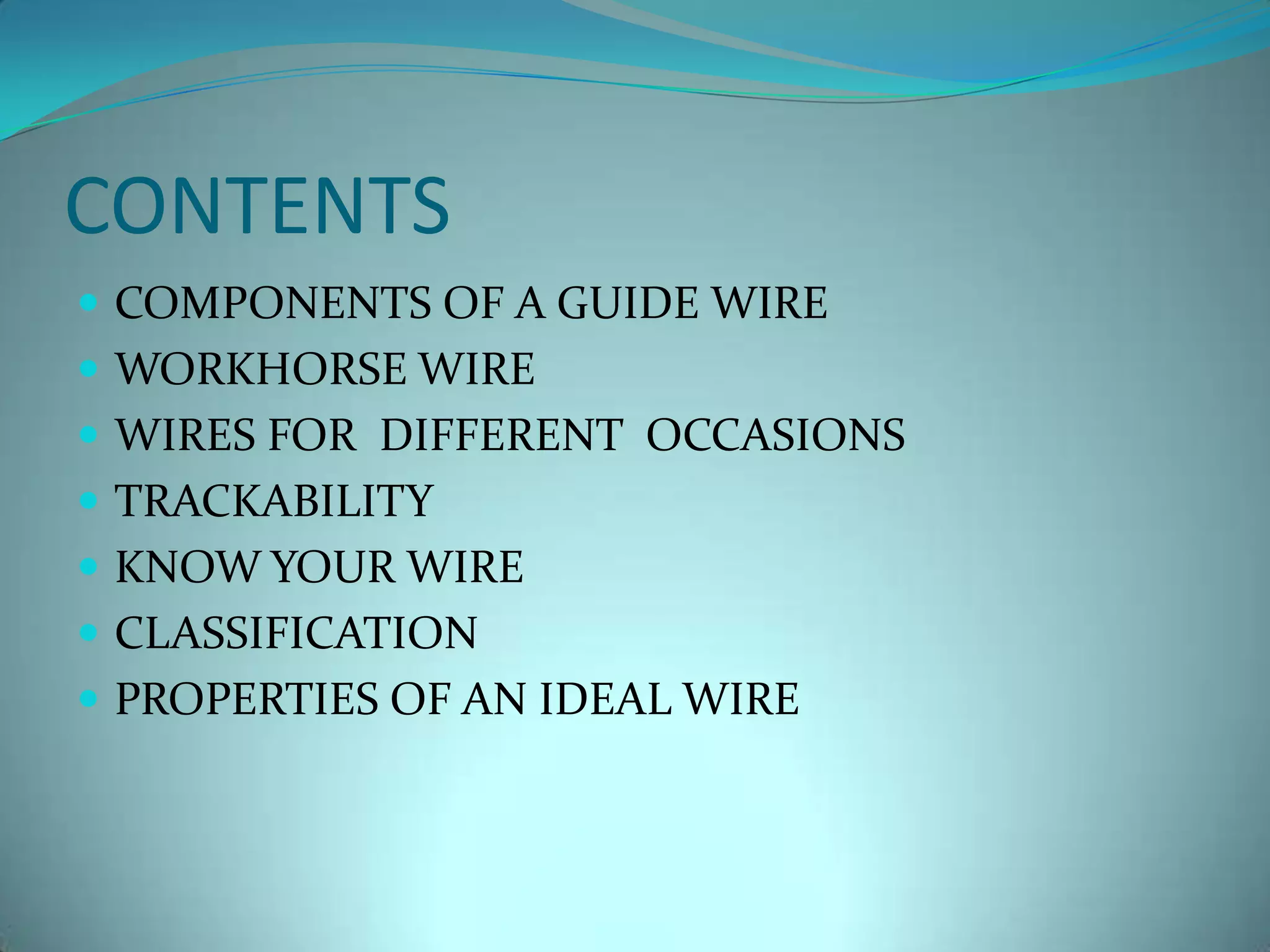 Choice And Use Of Appropriate Guidewire in PCI | PPTX