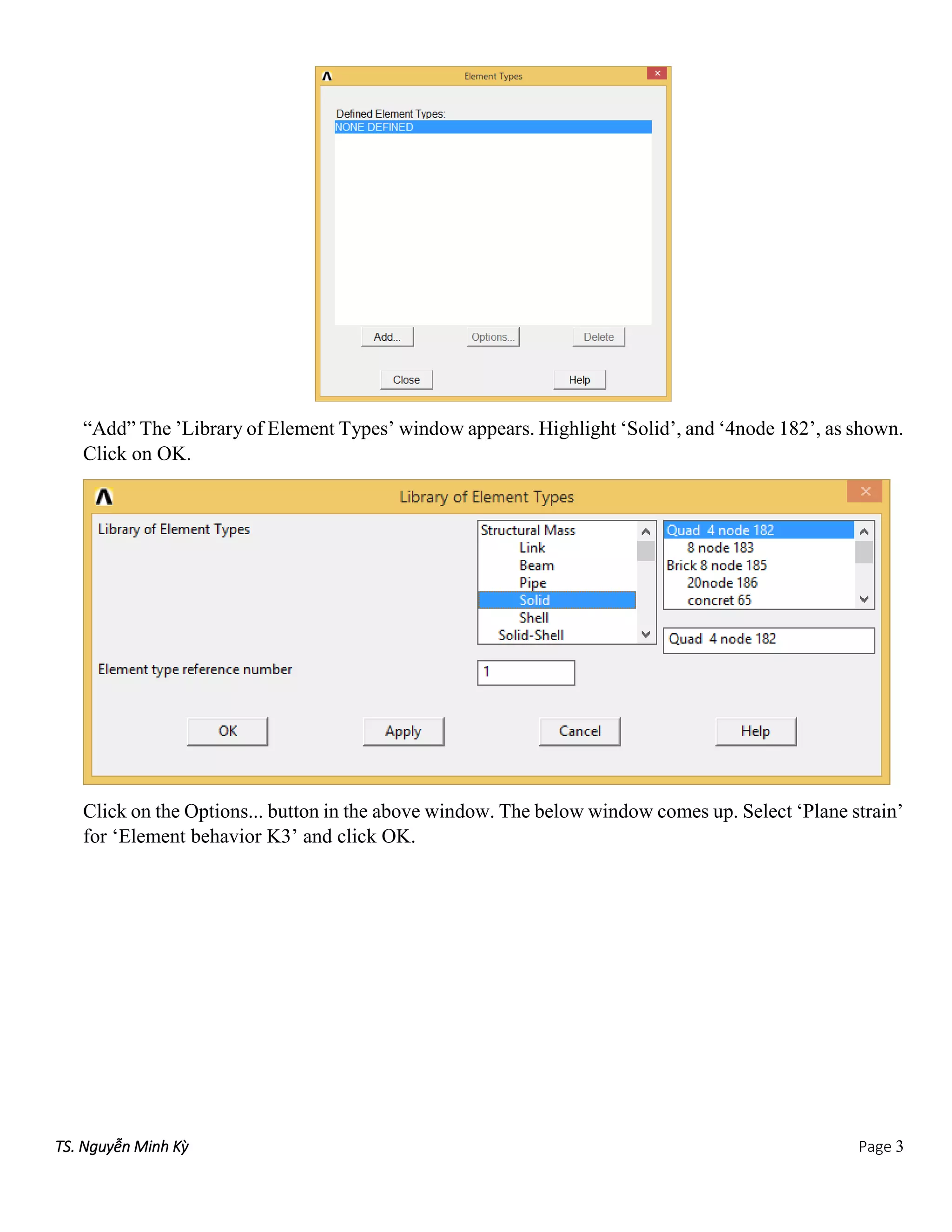 Guiding 2D fracture analysis in Ansys 14 | PDF | Physics | Science