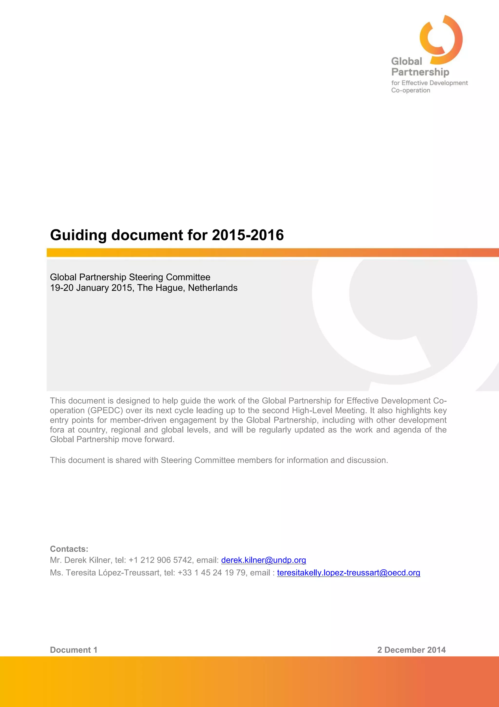 Guiding document for 2015-2016 | PDF
