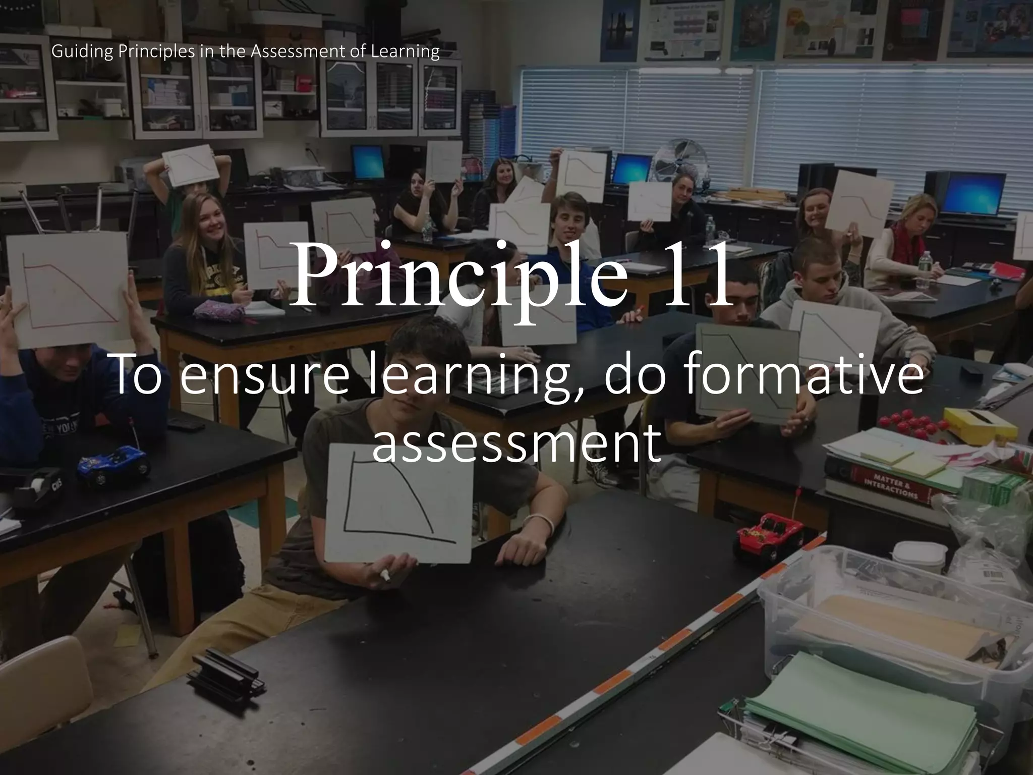 Guiding principles in the assessment of learning | PPTX