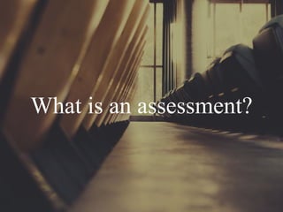 Guiding principles in the assessment of learning | PPTX