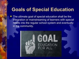 Guiding Principles Policies and Legal Basis of Special Education | PPT