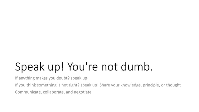 Guiding Software Developer To "Heaven" Through "Darkness" | PPT